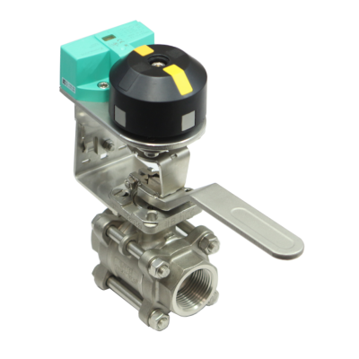 Mounting Dual Inductive Sensors on Manual Valves