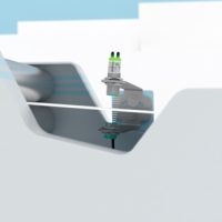 Reliable Material Layer Detection with Double Sheet Sensors